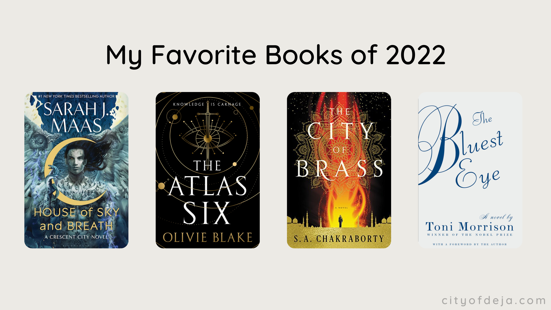 My Favorite Books of 2022: An Overview – City of Deja